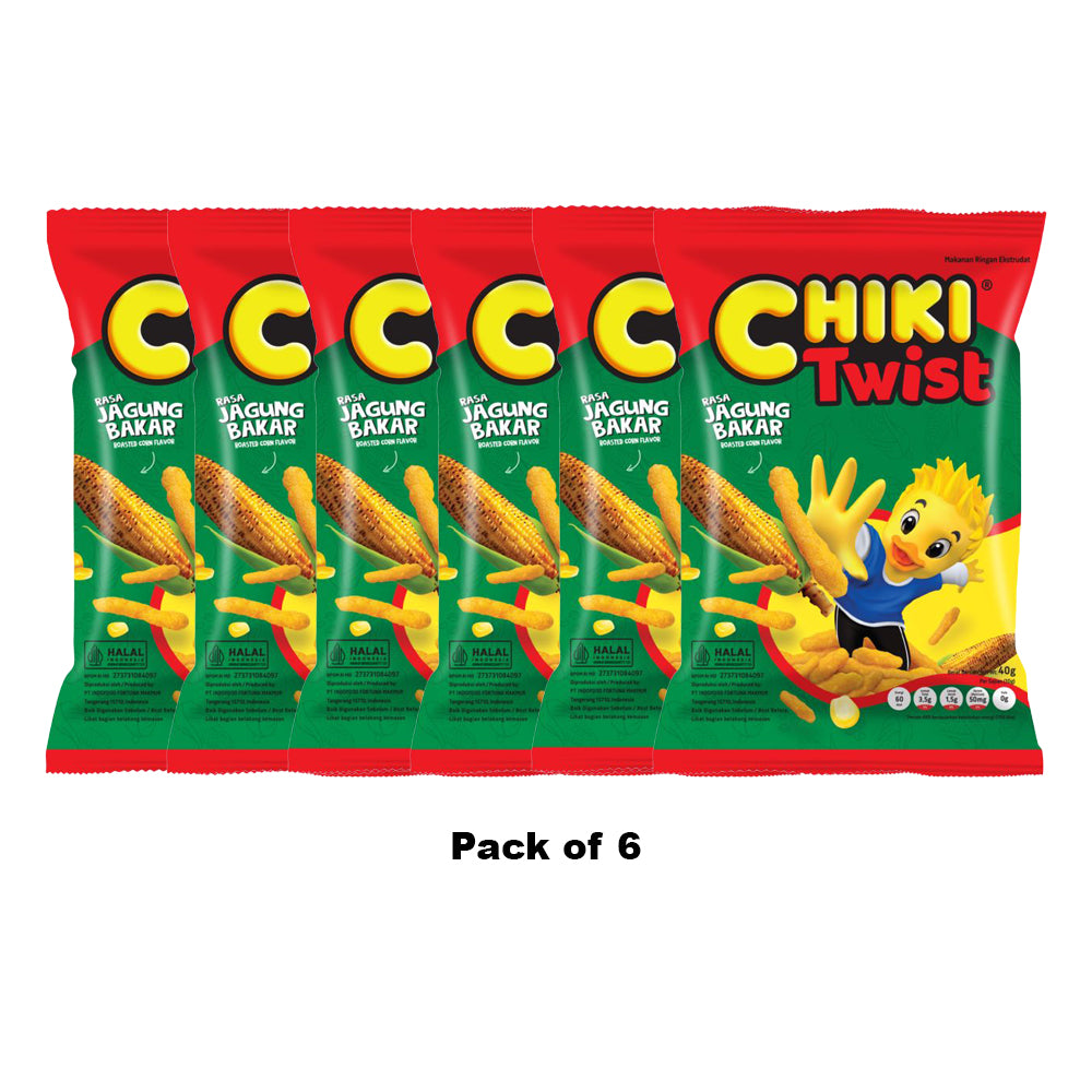 Chiki Twist Roasted Corn Chips Rasa Jagung Bakar – Indofood Online