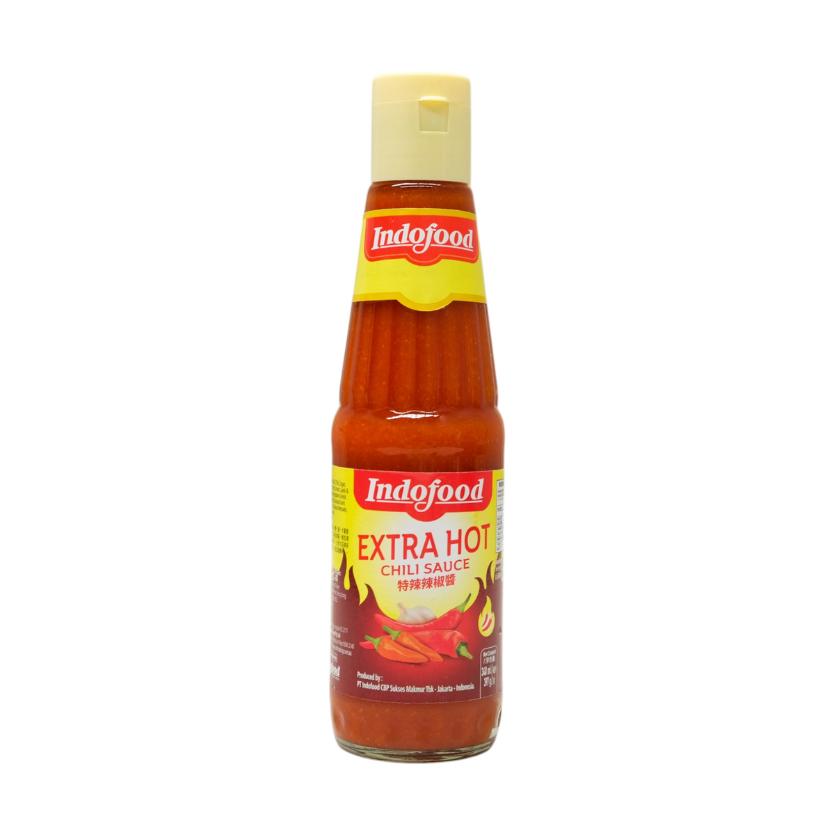 Indofood Extra Hot Chili Sauce 340ml – Indofood Online