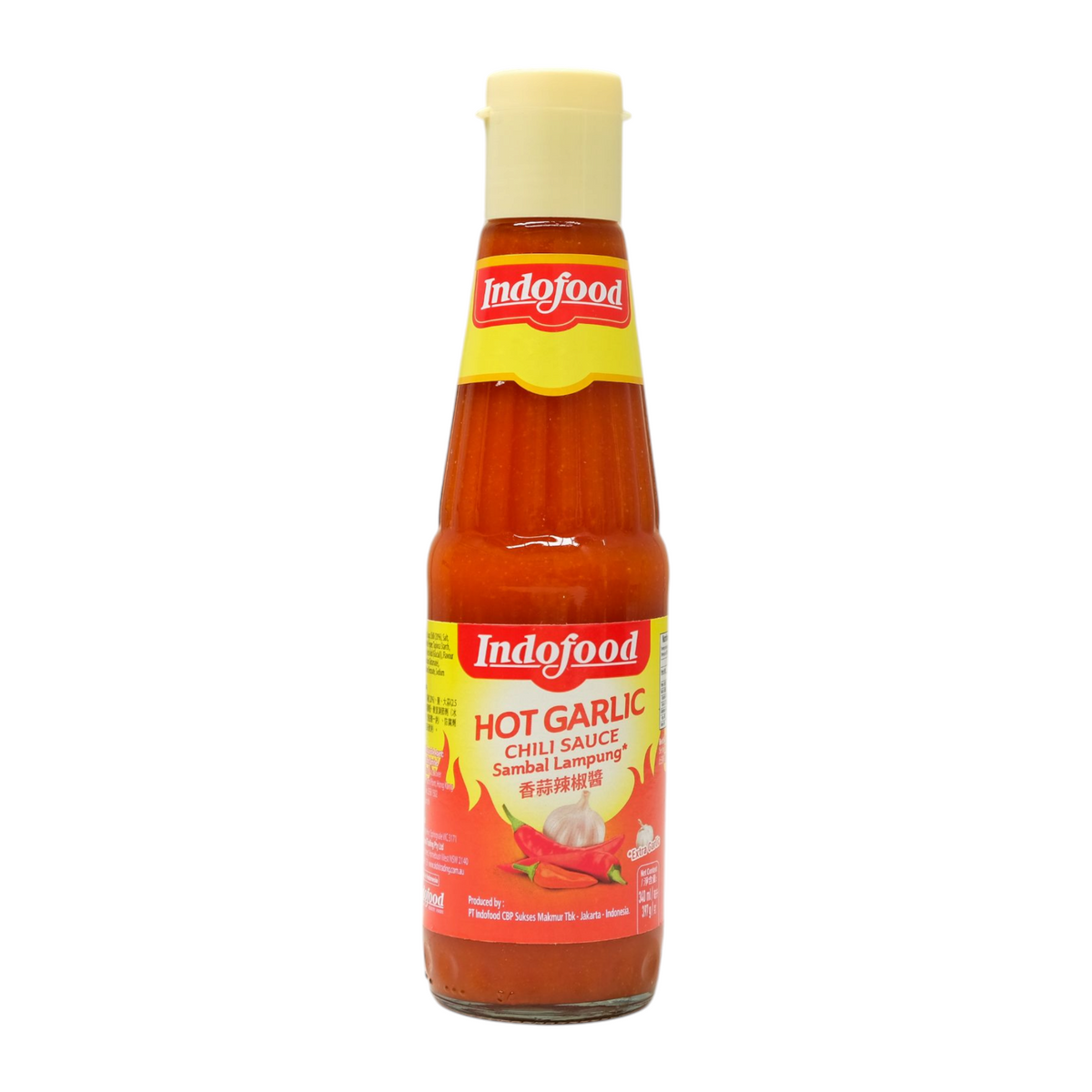 Indofood Hot Garlic Chili Sauce Sambal Lampung 340ml – Indofood Online