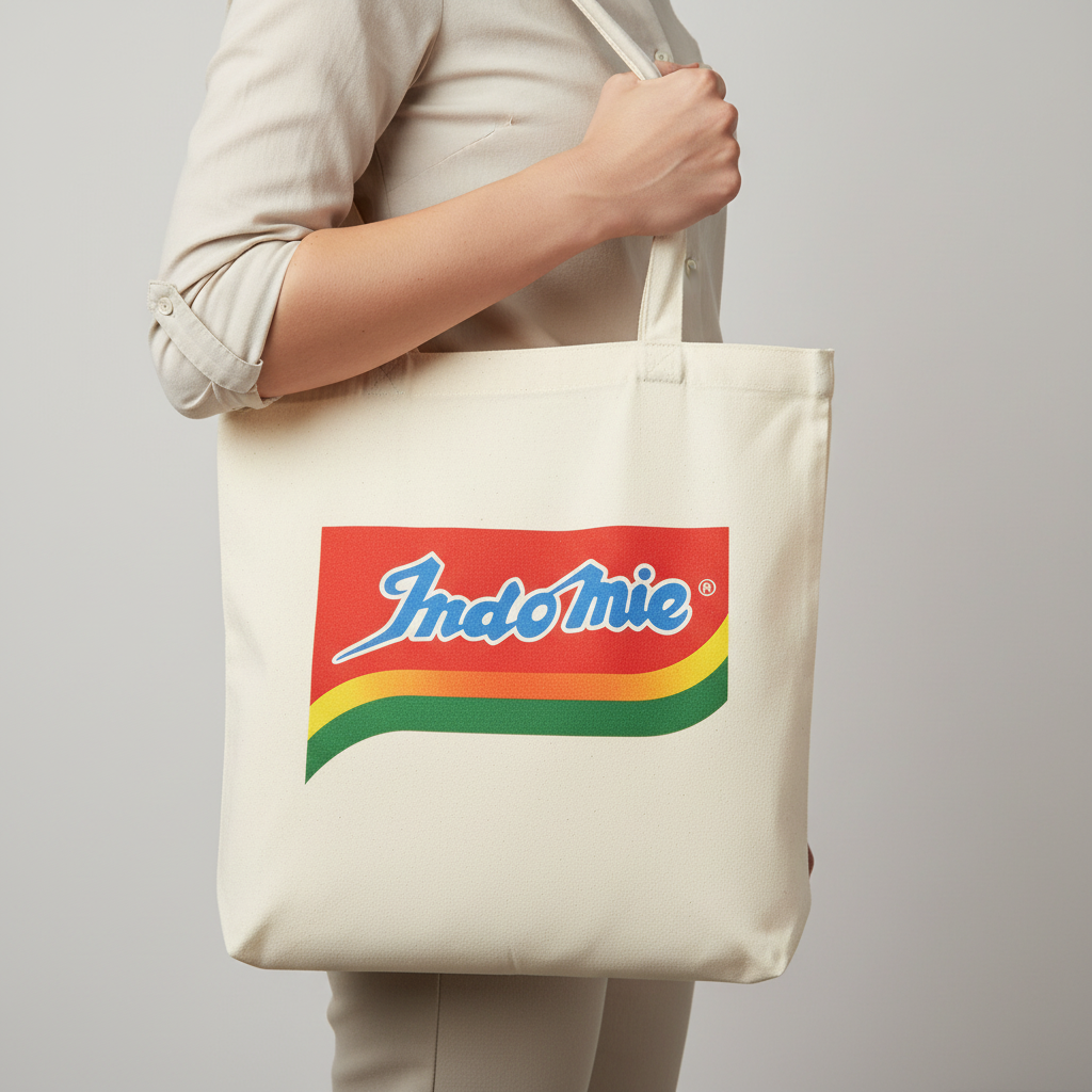 Indomie Logo Classic Canvas Tote Bag – Indofood Online