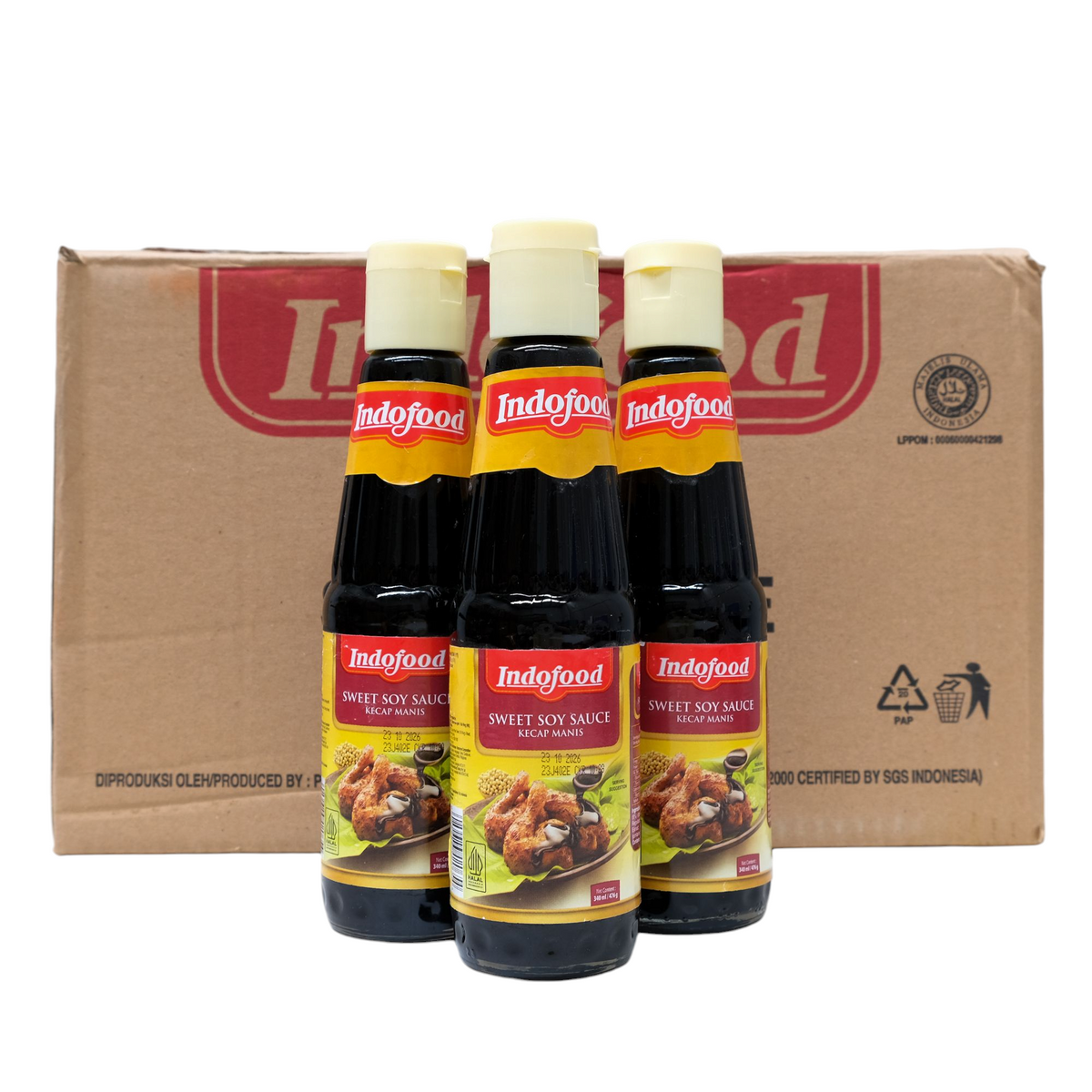 Indofood Sweet Soy Sauce Kecap Manis 340ml – Indofood Online