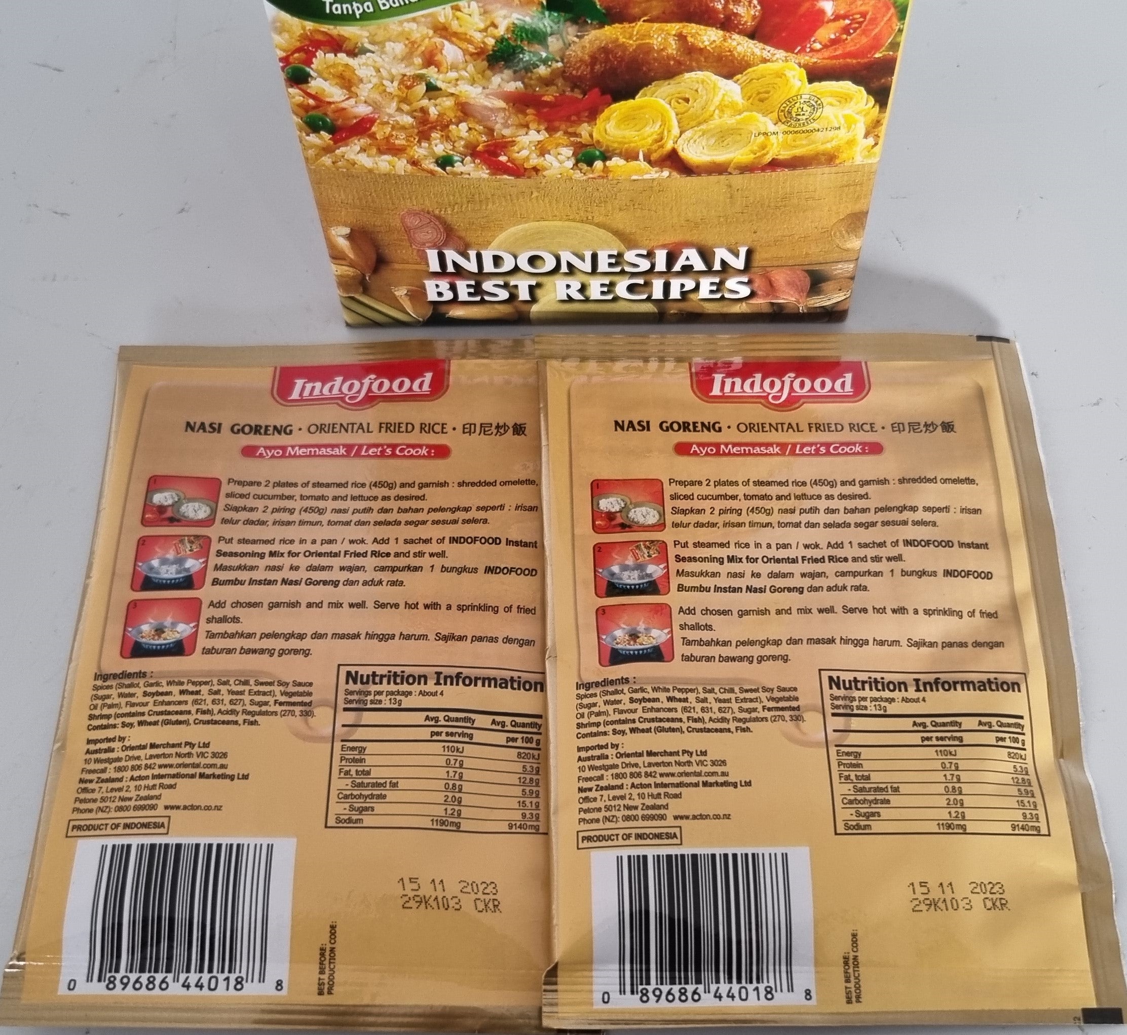 Indofood Instant Seasoning Paste Nasi Goreng 12 x 50g – Indofood Online