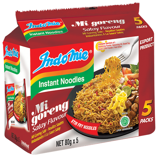 Indomie Mi Goreng Satay 40 Packs – Indofood Online